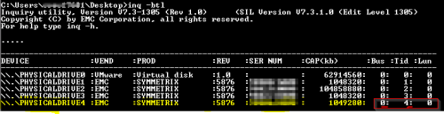 Steps to find NAA ID of a RDM LUN mapped to a Windows Volume | PingForInfo