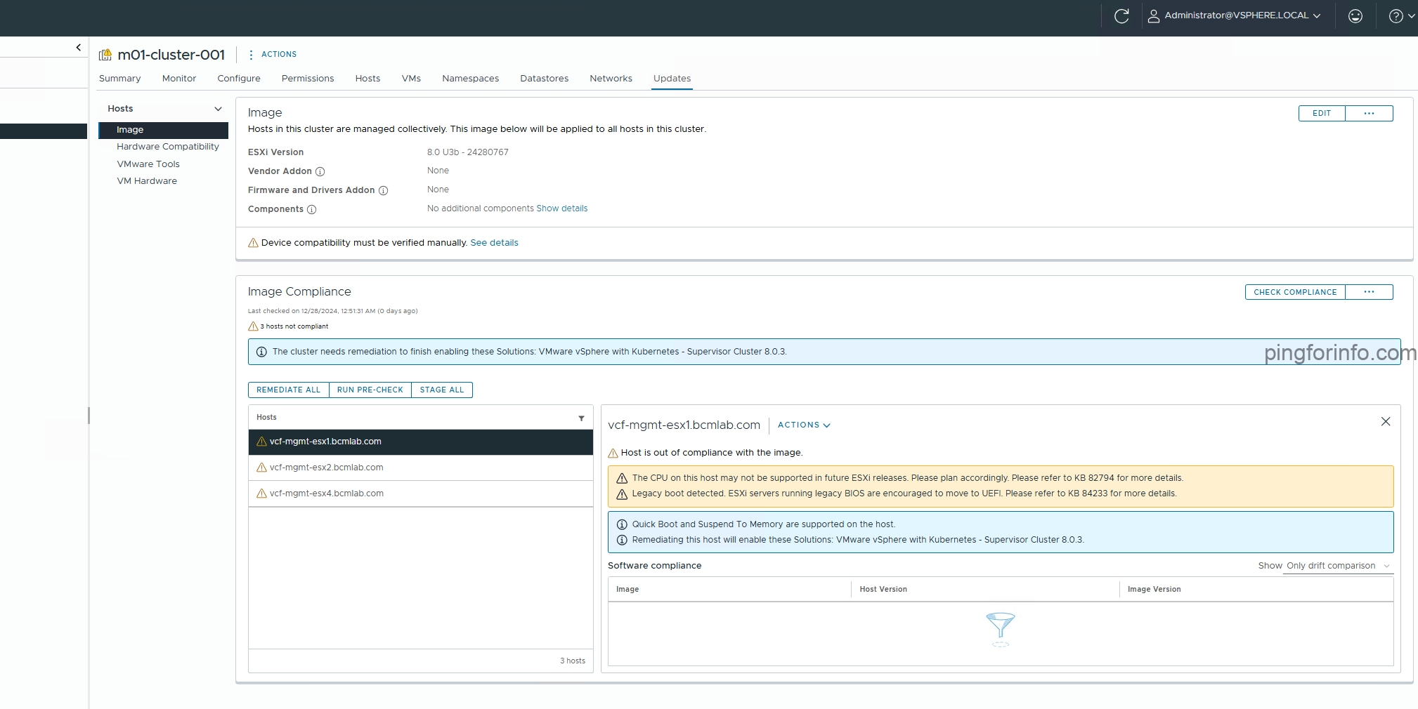 Troubleshooting: Supervisor Deployment Stuck at “Host Config Status ...